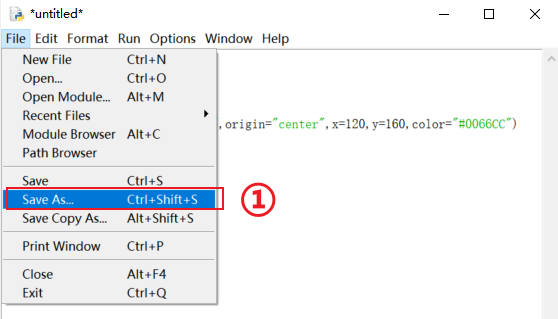 Python IDLE - Python - UNIHIKER Documentation